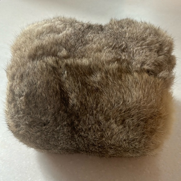 Accessories | Vintage Rabbit Fur Muff Hand Warmer 190s | Poshmark